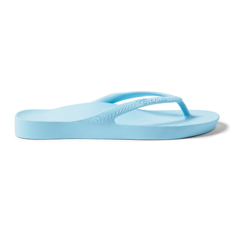 Arch Support Flip Flops - Classic - Sky Blue – Archies Footwear | EU